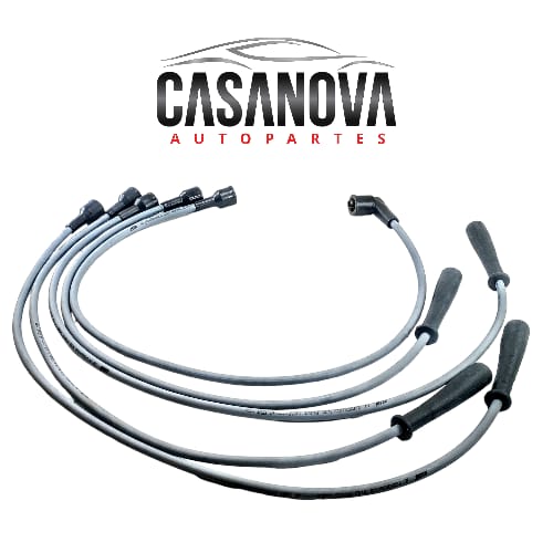 Cables de Bujías para Chevrolet Súper Carry y Suzuki Carry F10 marca Asahi